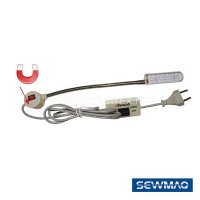 lampa LED s vypínačem zástrčkou a trafem 240V/0,3W 20LED | Šicí-Centrum.cz